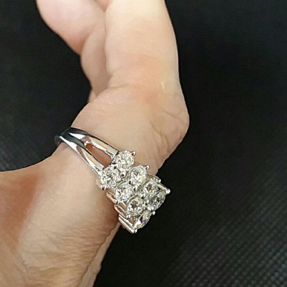 Moissanite Fire | Jewelry | Moissanite Anniversary Ring | Poshmark